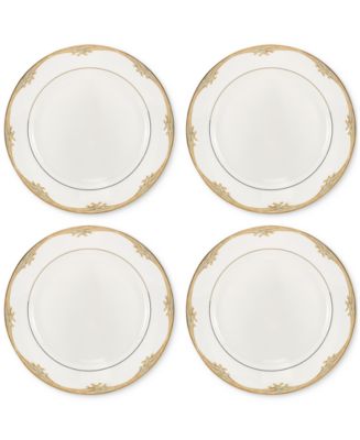 Lenox British Colonial Bamboo Dinner Plates, Set of 4 - Macy's