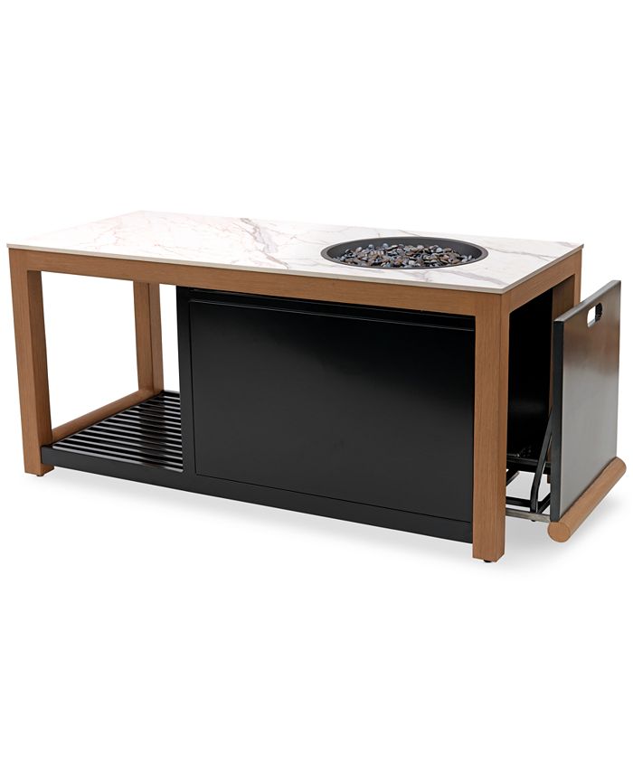 Agio Baxley Outdoor Fire Pit, Created for Macys - Macy's