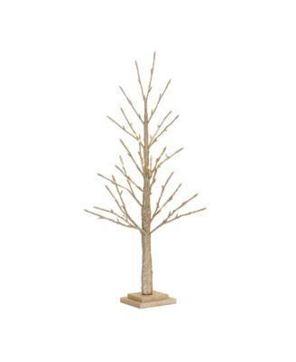 Slickblue Premium LED Lighted Gold Twig Tree for Elegant Home Decor ...