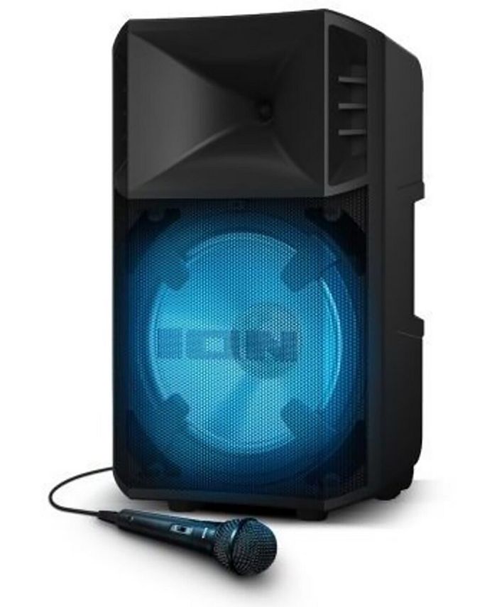 ION IPA118A Power Glow 300 Bluetooth 300 Watt Portable Speaker System ...
