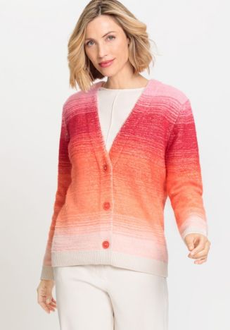 Olsen Women's Long Sleeve Ombre Cardigan - Macy's