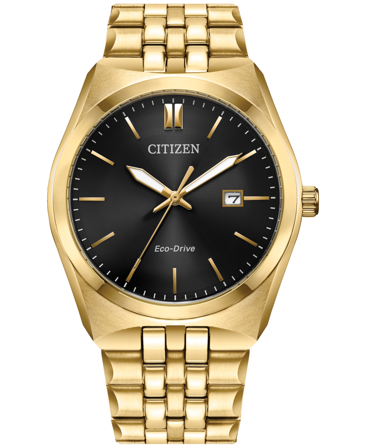 Click here for Citizen Eco-Drive Mens Corso Gold-Tone Stainless S... prices
