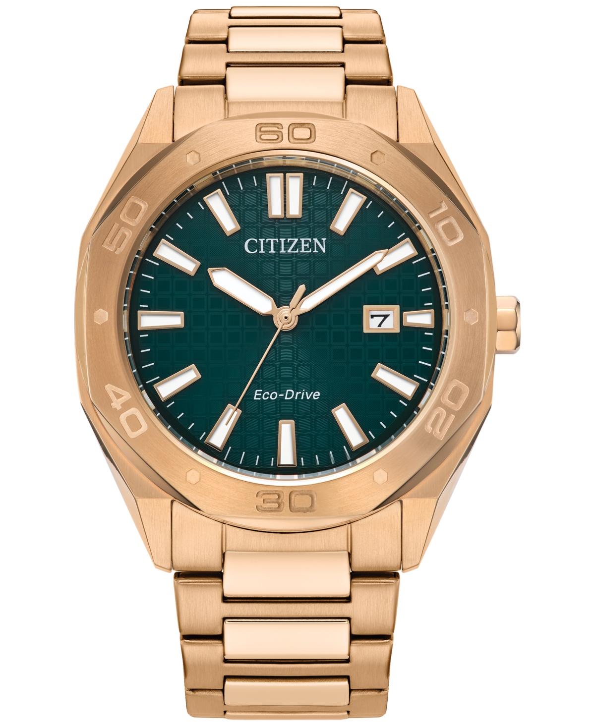 Click here for Citizen Eco-Drive Mens Weekender Sport Rose Gold-T... prices