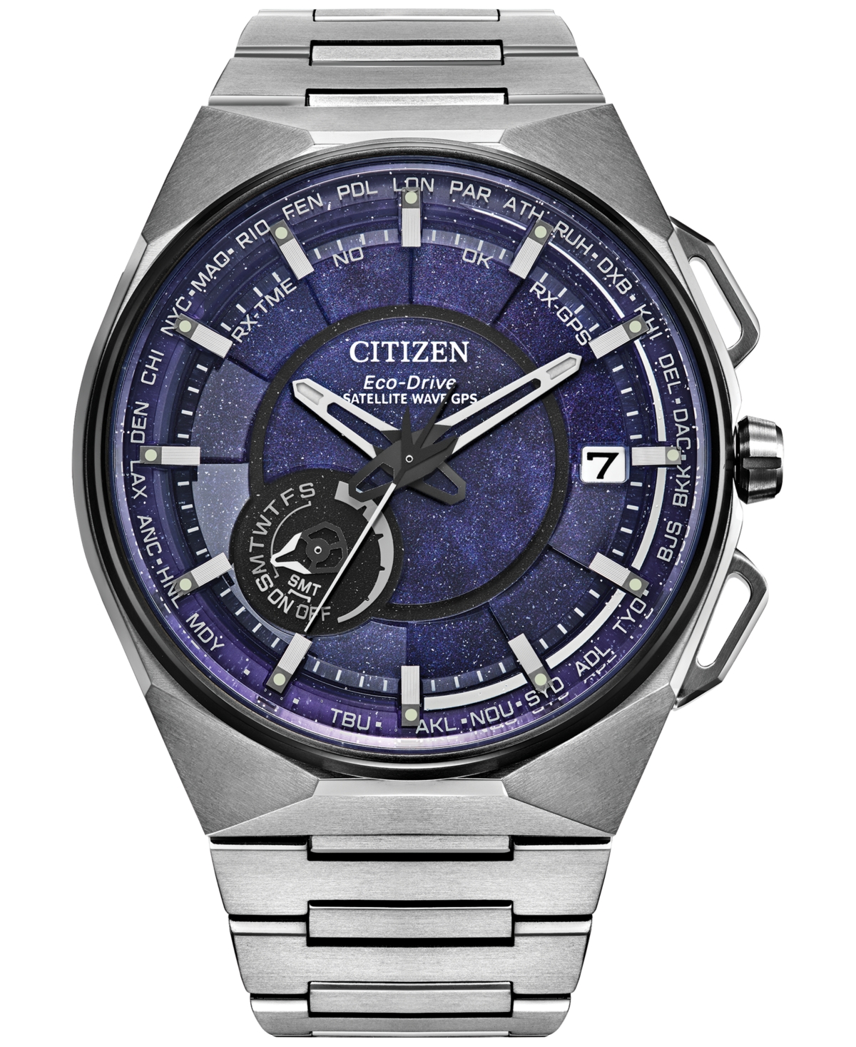 Click here for Citizen Eco-Drive Mens Satellite Wave Gps Super Ti... prices