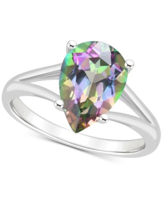 Macy's mystic topaz ring store