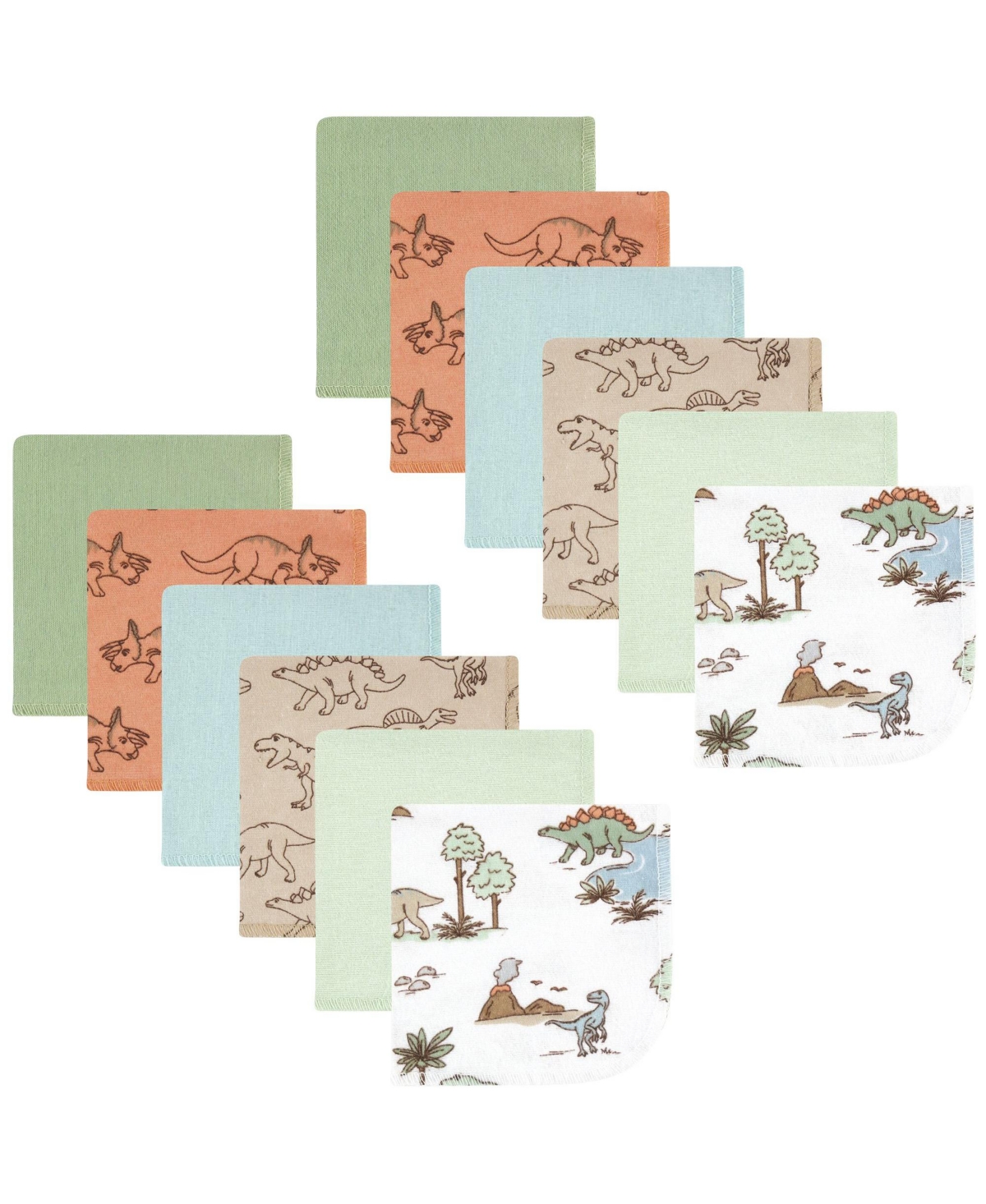 Click here for Hudson Baby Flannel Cotton Washcloths  Brown Bear... prices