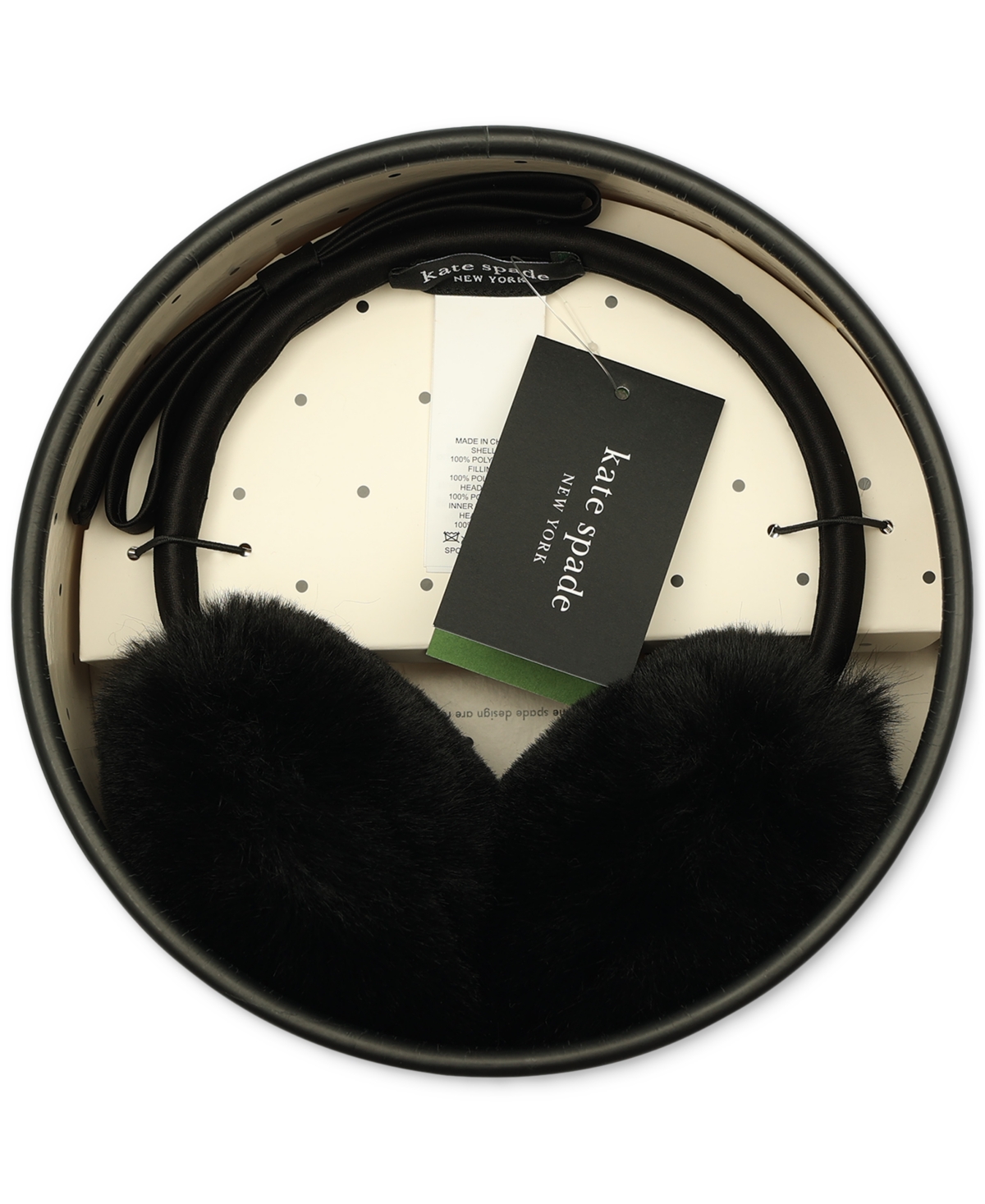 Click here for kate spade new york Earmuff Boxed Gift Set - Black prices