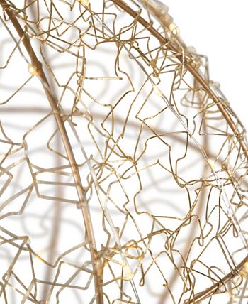Northlight Twinkle Wire Ball Outdoor Christmas Decoration - Macy's