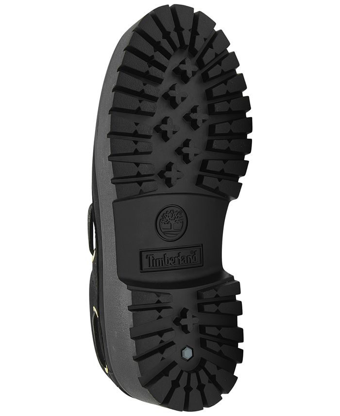 Timberland Women's Stone Street 3-Eye Premium Leather Platform Boat ...