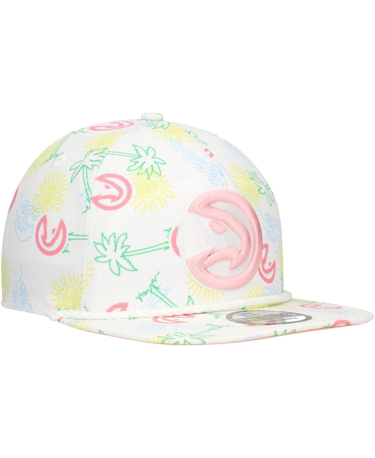 Click here for New Era Mens White Atlanta Hawks Palm Trees and Wa... prices