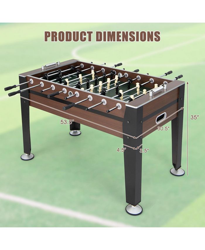 Slickblue 54 Inch Indoor Competition Game Soccer Table - Macy's