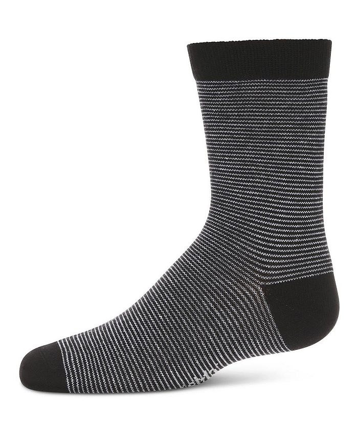 MeMoi Boys Horizontal Stripe Crew Socks - Macy's
