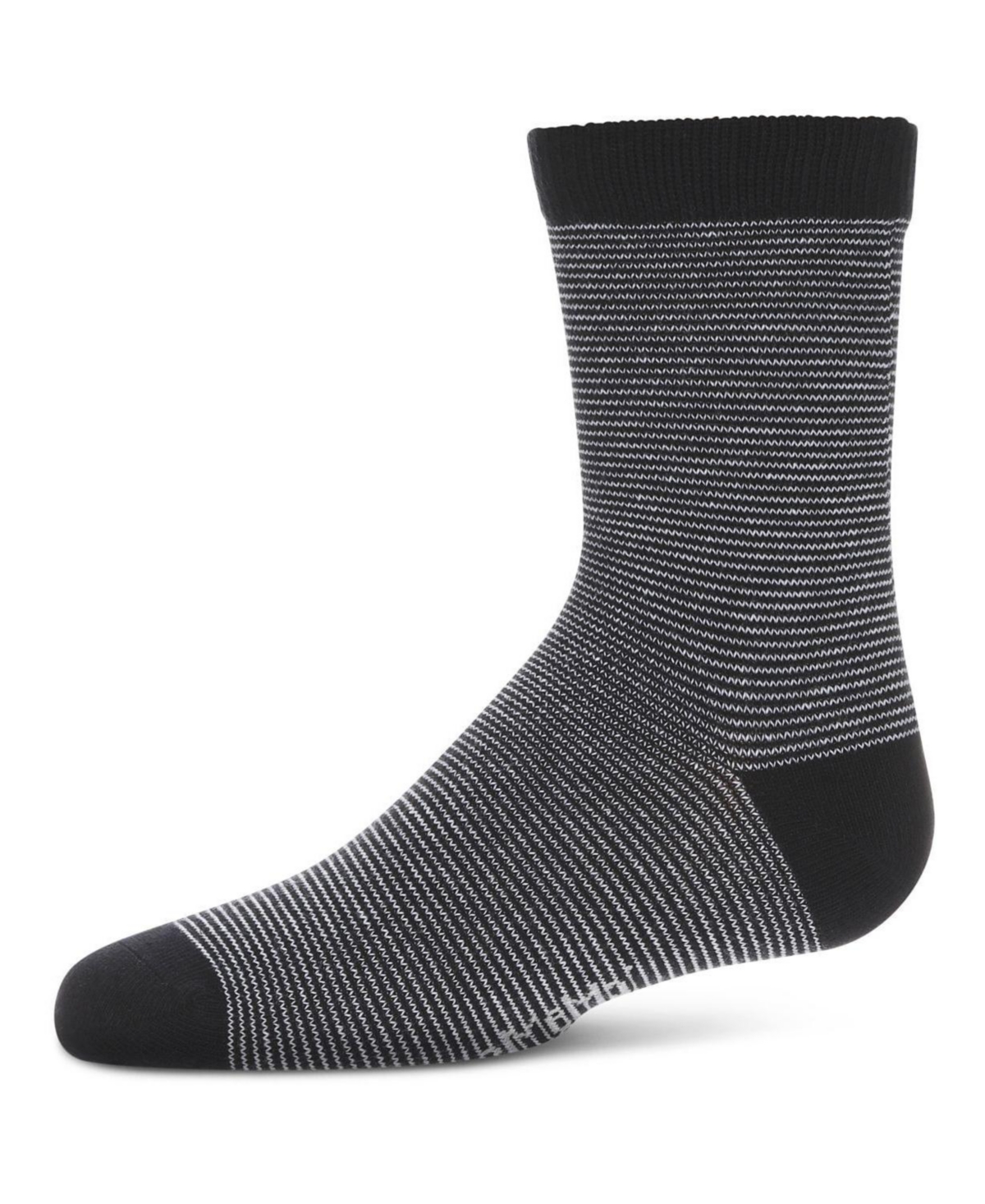 Click here for MeMoi Boys Horizontal Stripe Crew Socks - Navy prices