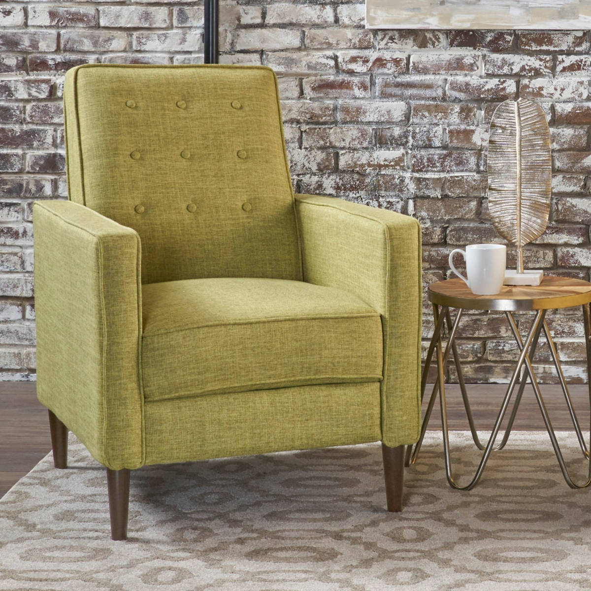 Click here for Streamdale Mid-Century Modern Button-Tufted Reclin... prices