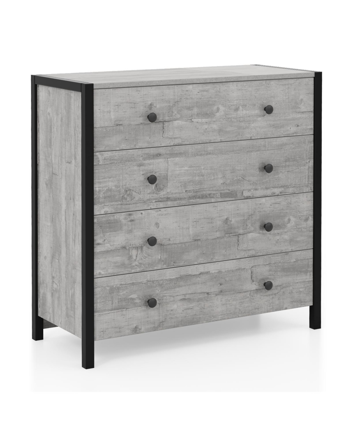 Click here for Slickblue 4-Drawer Dresser Modern Wooden Chest of... prices