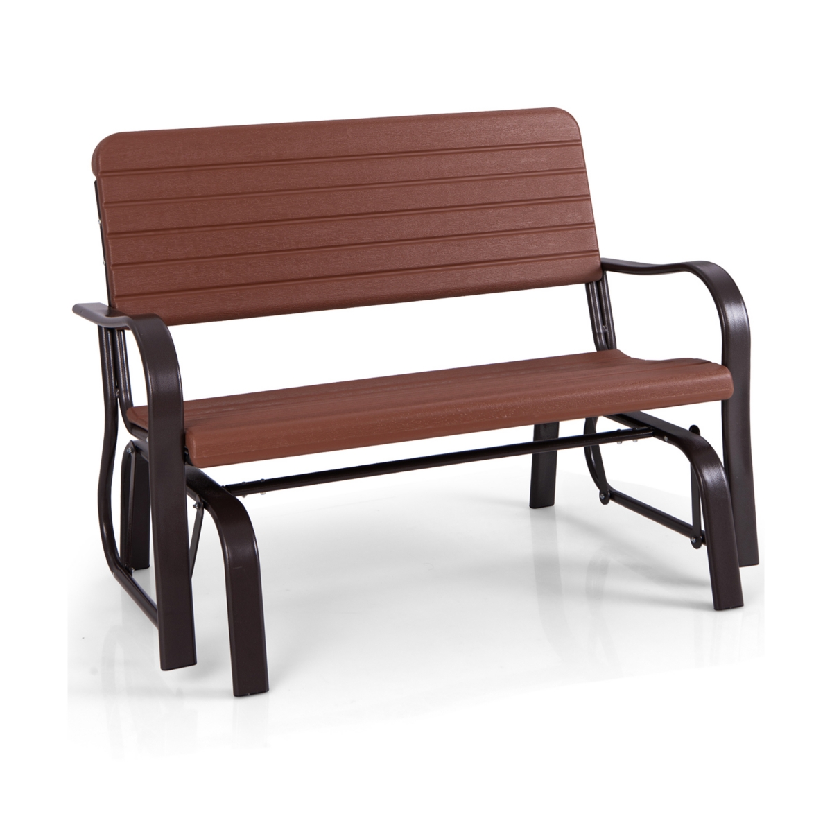 Click here for Slickblue 2-Seat Porch Glider with Hdpe Back Seat... prices