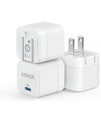 Anker USB C 3-Pack Fast Charger with Foldable Plug - Macy's