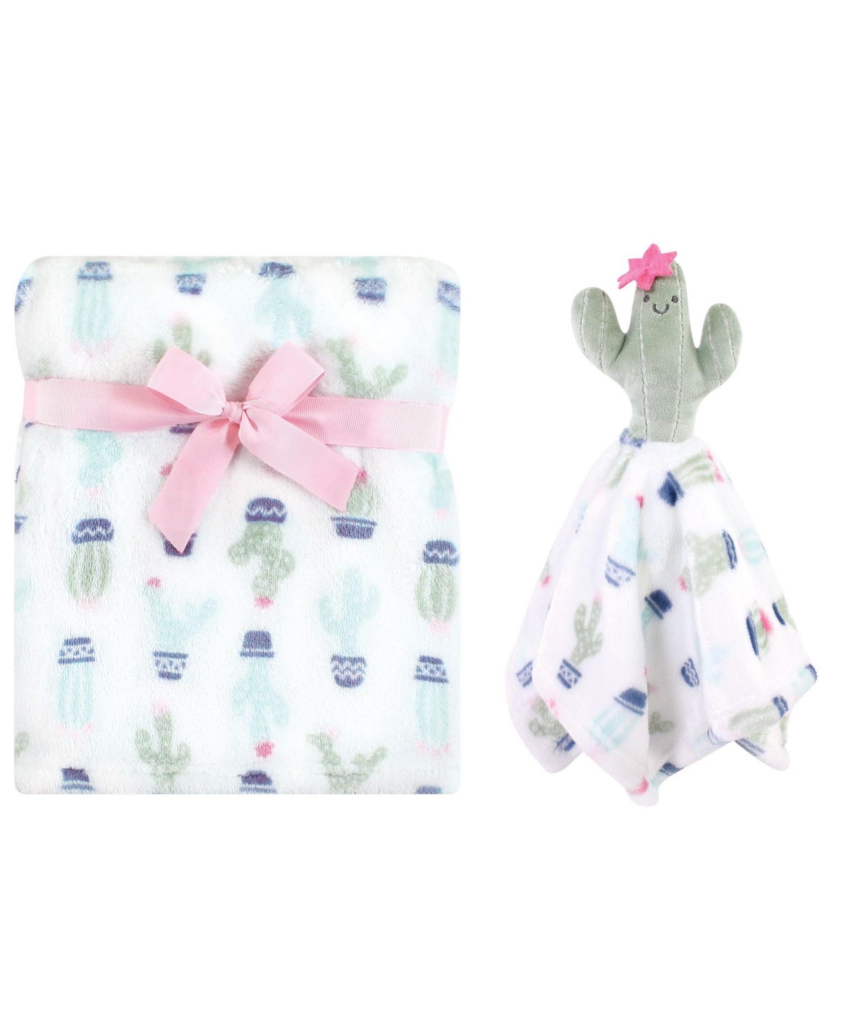 Click here for Hudson Baby Girls Plush Blanket with Security Blan... prices