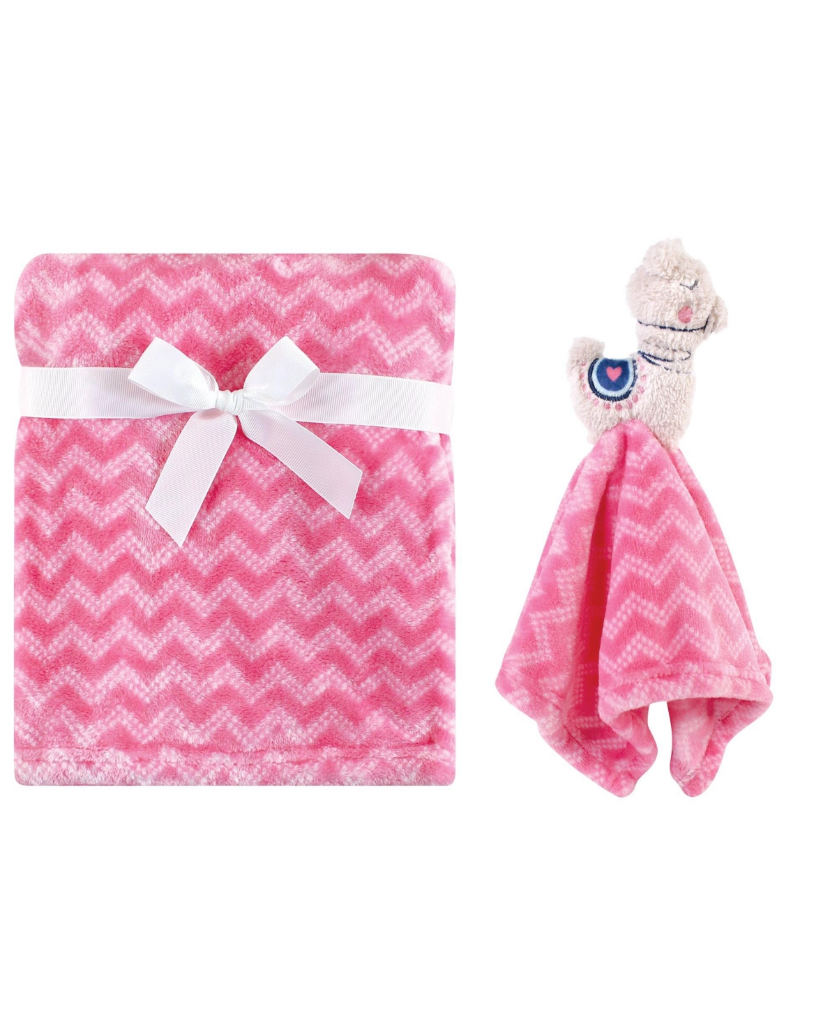 Click here for Hudson Baby Girls Plush Blanket with Security Blan... prices