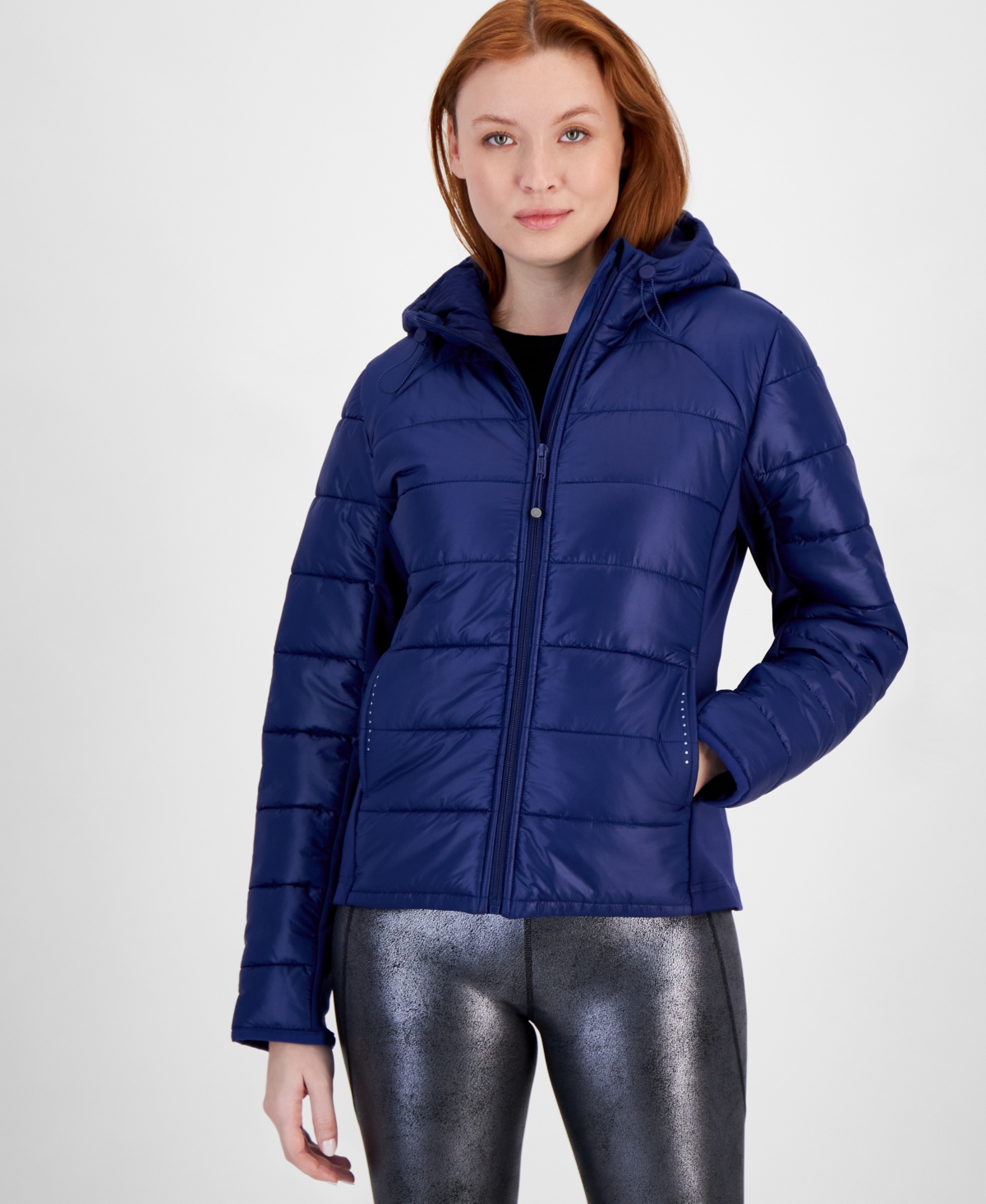 Click here for Id Ideology Womens Hooded Puffer Jacket  Created f... prices