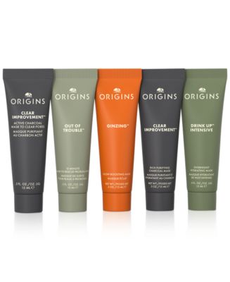 Origins 5-Pc. Multi-Maskers Mini Face Mask Essentials Gift Set - Macy's