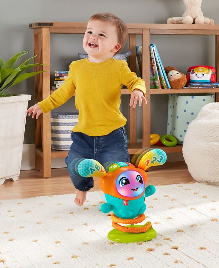 Fisher Price DJ Bouncin' Beats, Baby Learning Toy with Music Lights and ...