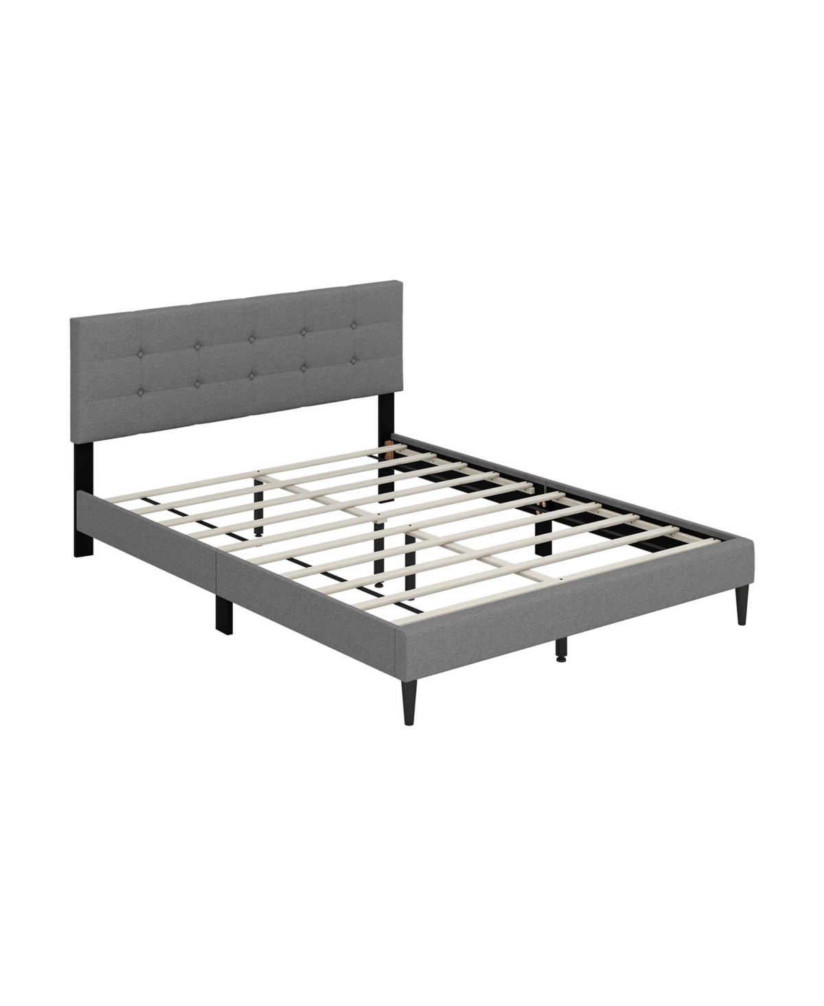 Click here for Queen Size Upholstered Platform Bed with Button Tu... prices