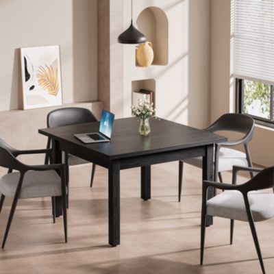 Tribesigns Wood Dining Table Farmhouse Kitchen Table for Dining Room ...