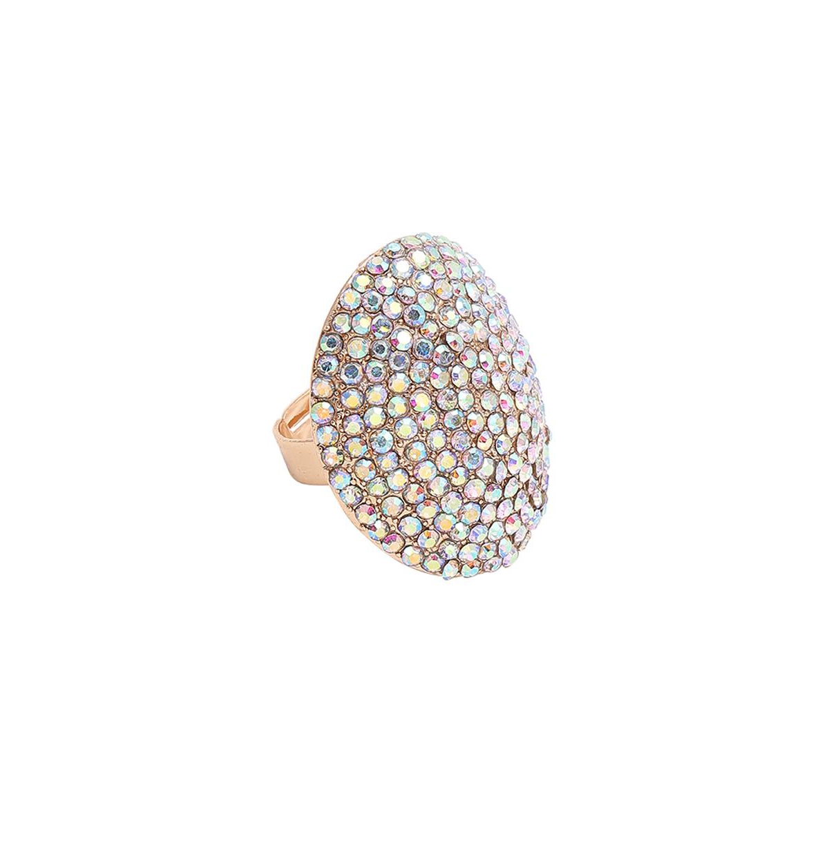 Click here for Sohi Womens Bling Cocktail Ring - Gold prices