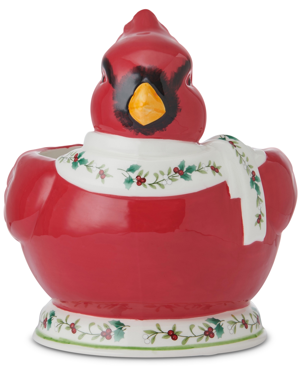 Click here for Winterberry Cardinal Candy Bowl - Assorted prices
