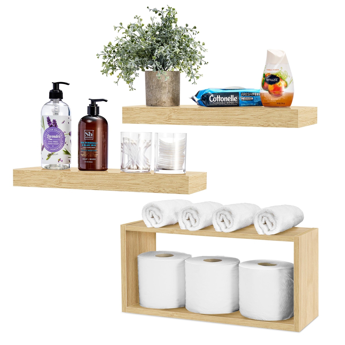 Click here for Sorbus 2 Floating Shelves with Invisible Brackets... prices