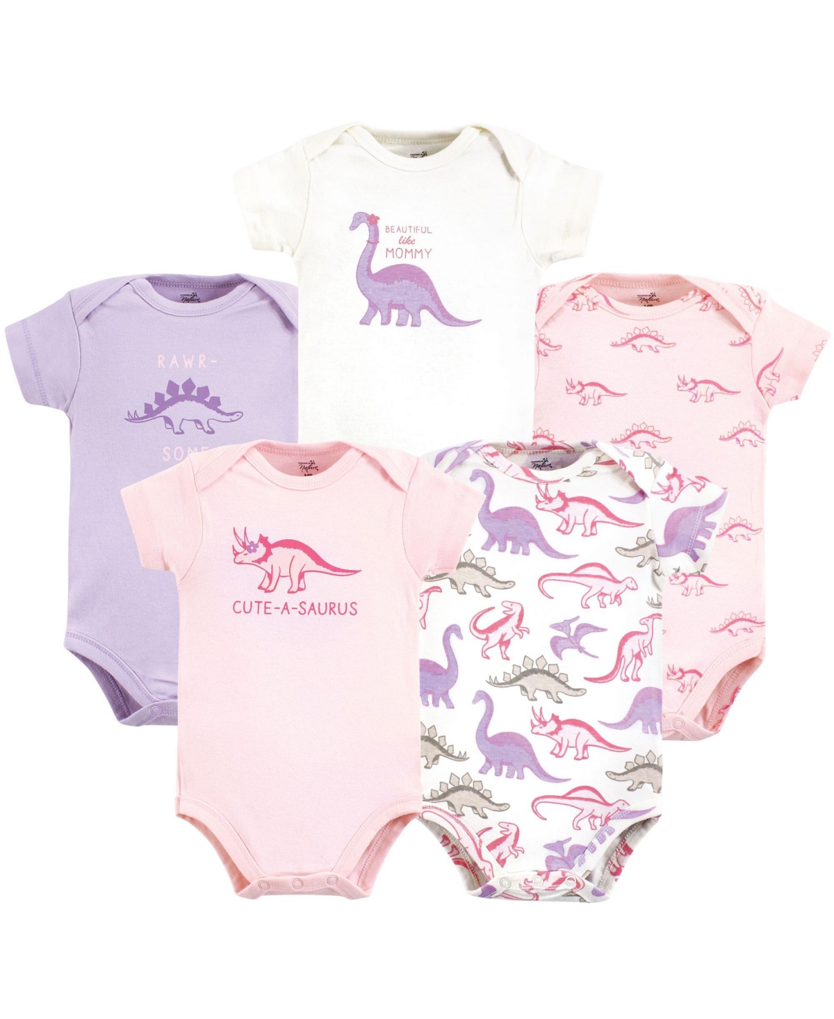 Click here for Touched by Nature Baby Girls Organic Cotton Bodysu... prices
