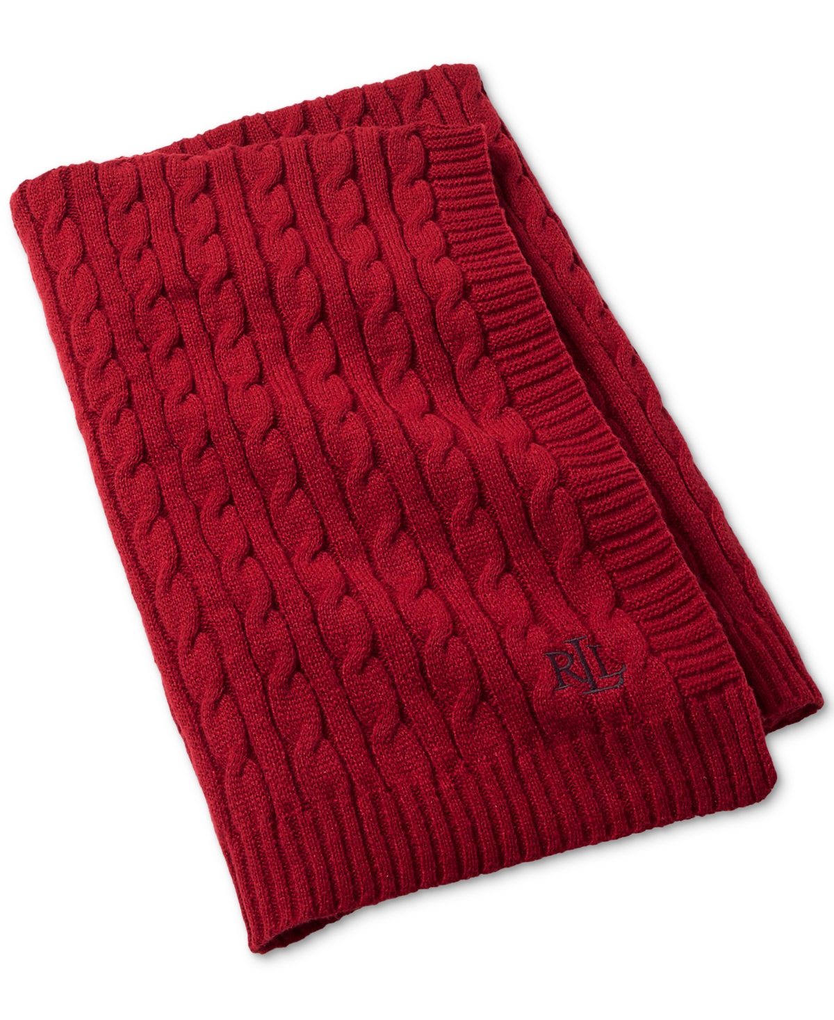 Click here for Lauren Ralph Lauren Jamie Cable-Knit Throw  50 x 6... prices