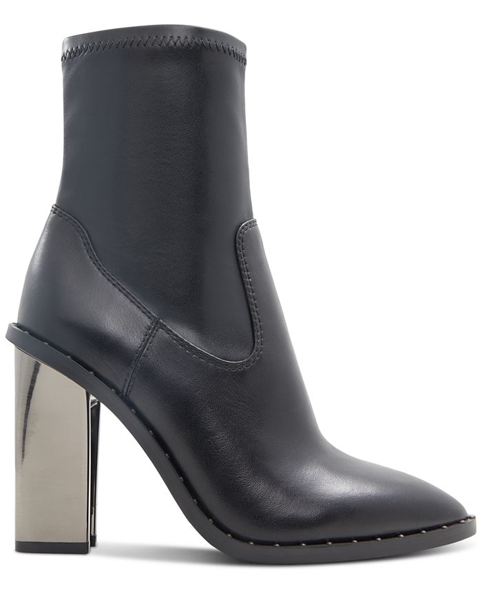 ALDO Women's Farabrirel Platform Pointed-Toe Stud Booties - Macy's