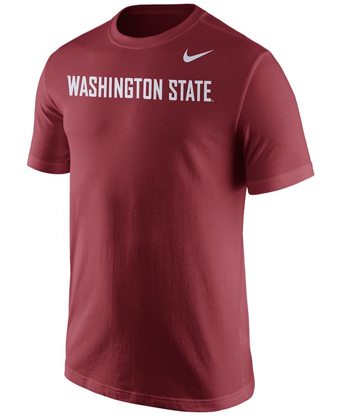 Nike Men's Washington State Cougars Wordmark T-Shirt - Macy's