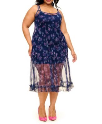 Adore Me Plus Size Kaycee Slip - Macy's