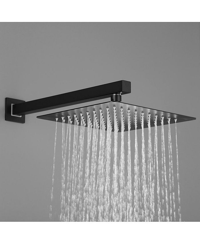 Simplie Fun 10 Inch Shower Head Bathroom Luxury Rain Mixer Shower ...