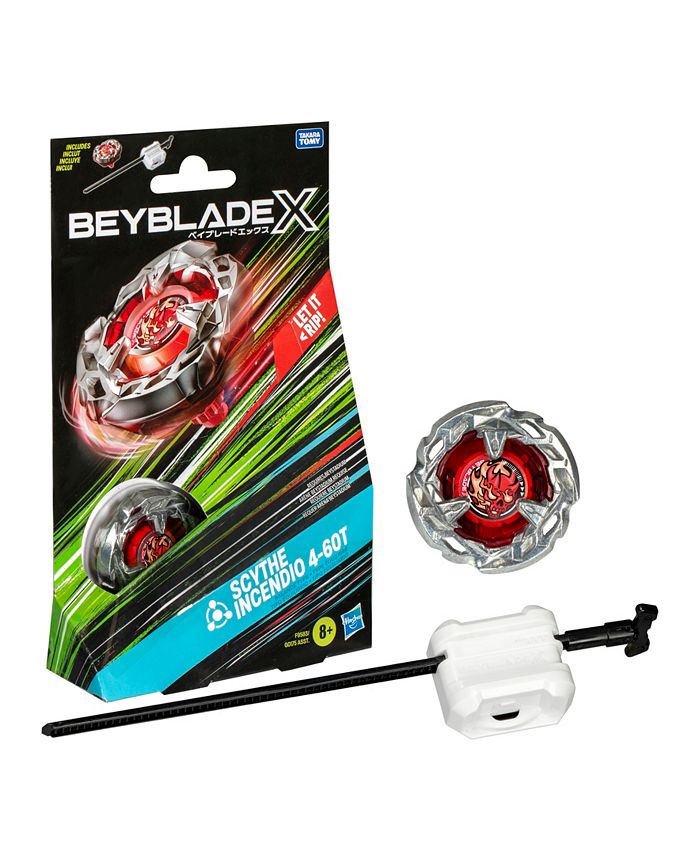 Beyblade X Scythe Incendio 4-60T Starter Pack Set - Macy's