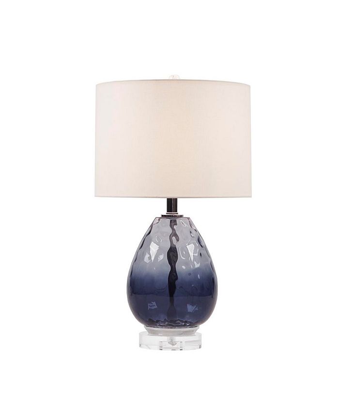 Simplie Fun Borel Ombre Glass Table Lamp - Macy's
