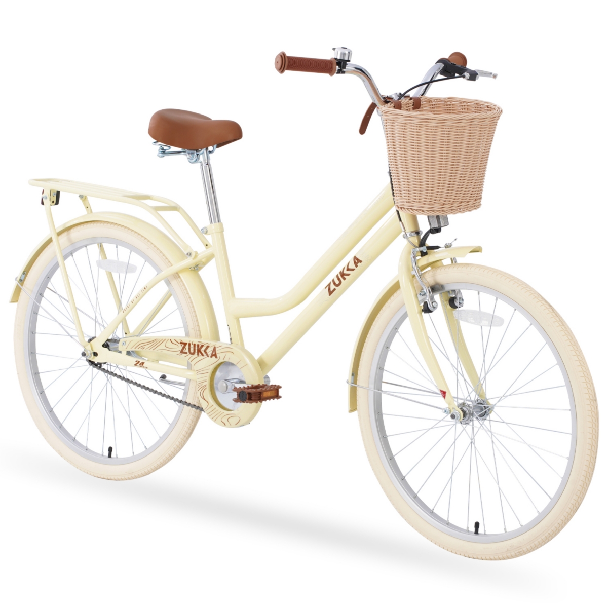 Click here for 24" Steel Frame Girls Bike  10+ Years - Yello... prices