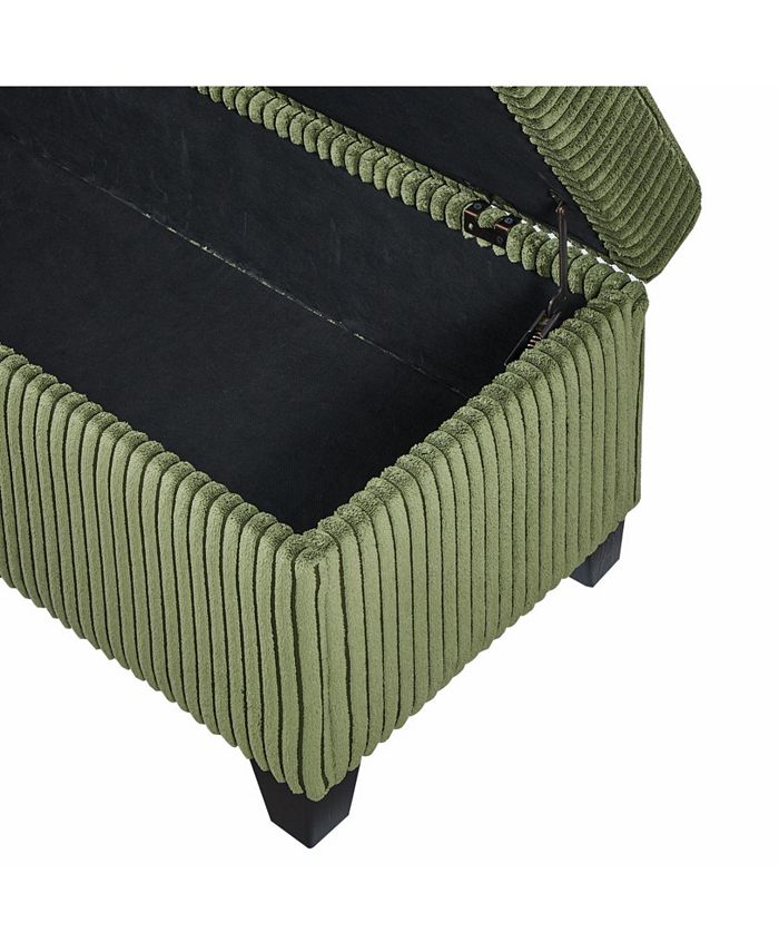 Simplie Fun Plush Storage Ottoman: Soft, Sturdy, and Spacious - Macy's