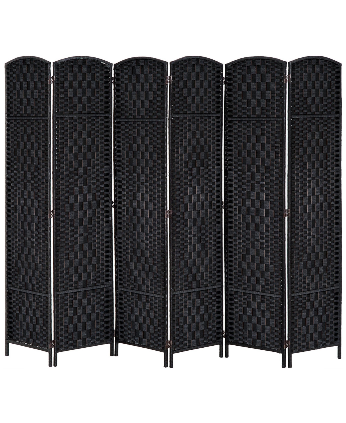 Click here for Homcom 6 Weave Panel Room Divider Privacy Folding... prices