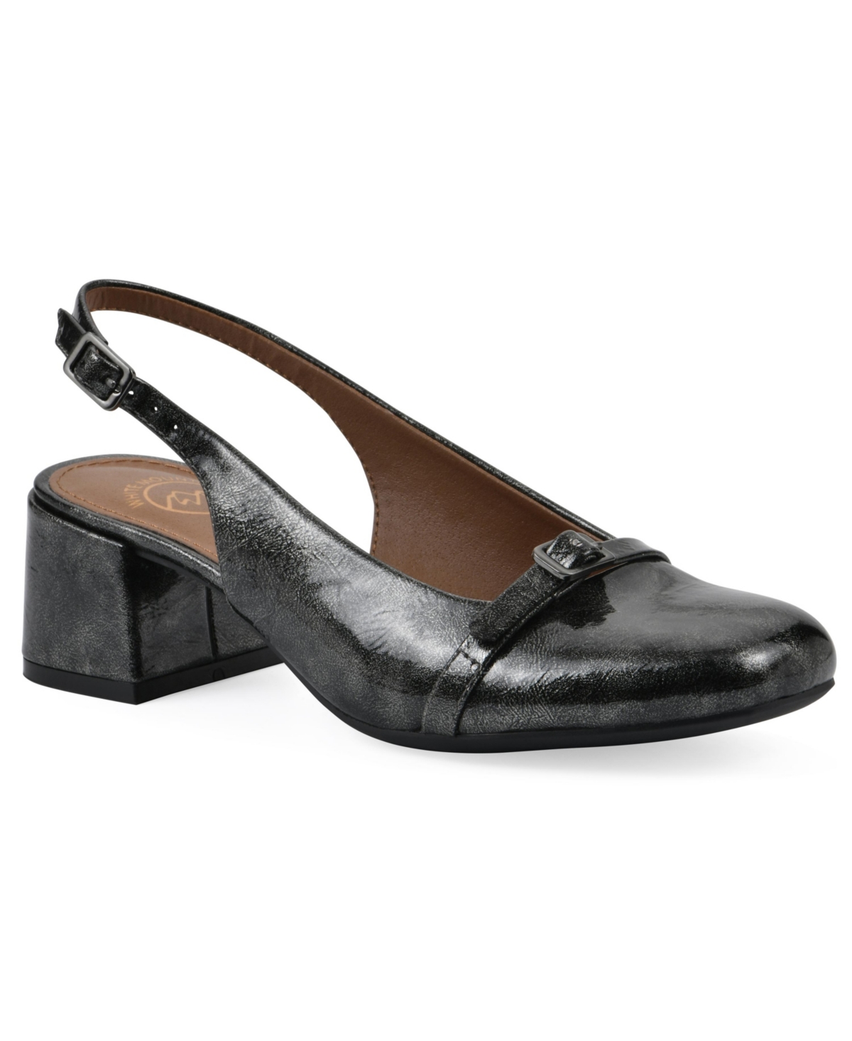 Click here for White Mountain Womens Later Slingback Block Heel P... prices