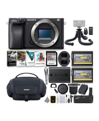 Sony Alpha a6400 Mirrorless Digital Camera (Body Only) Bundle with ...