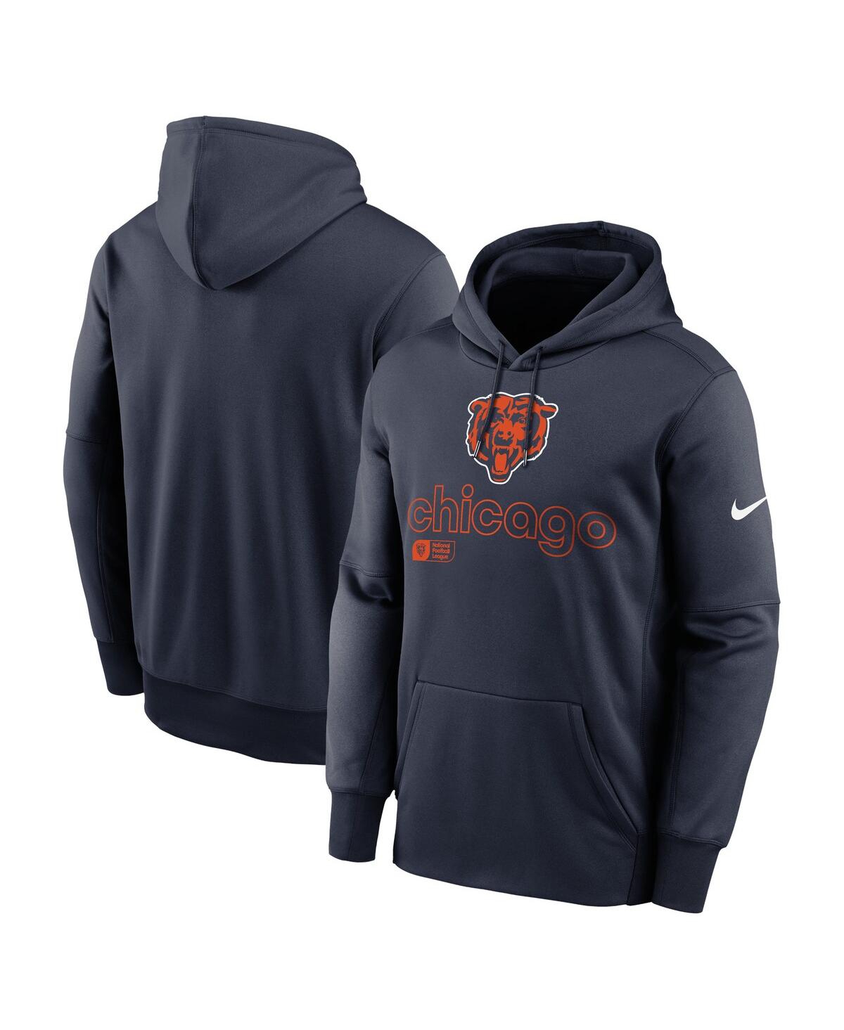 Click here for Nike Mens Navy Chicago Bears Performance Pullover... prices