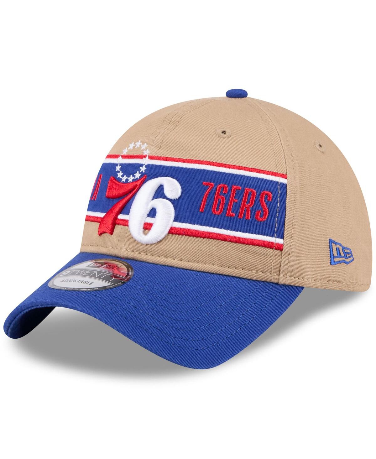 Click here for New Era Mens Tan/Royal Philadelphia 76ers 2024 Nba... prices