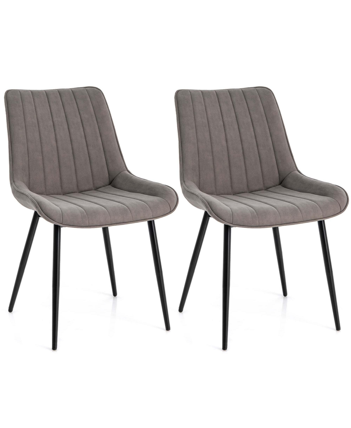 Click here for Dining Chair Set of 2 Upholstered Leisure Chairs w... prices
