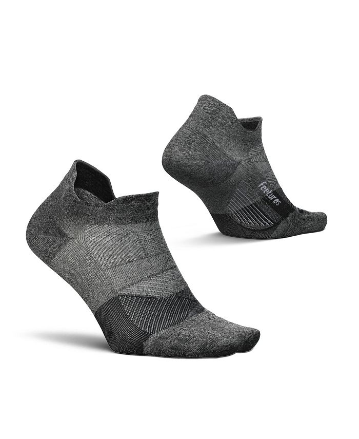 Feetures Men's Elite Ultra Light Cushion Ankle Socks - Sport Sock with ...
