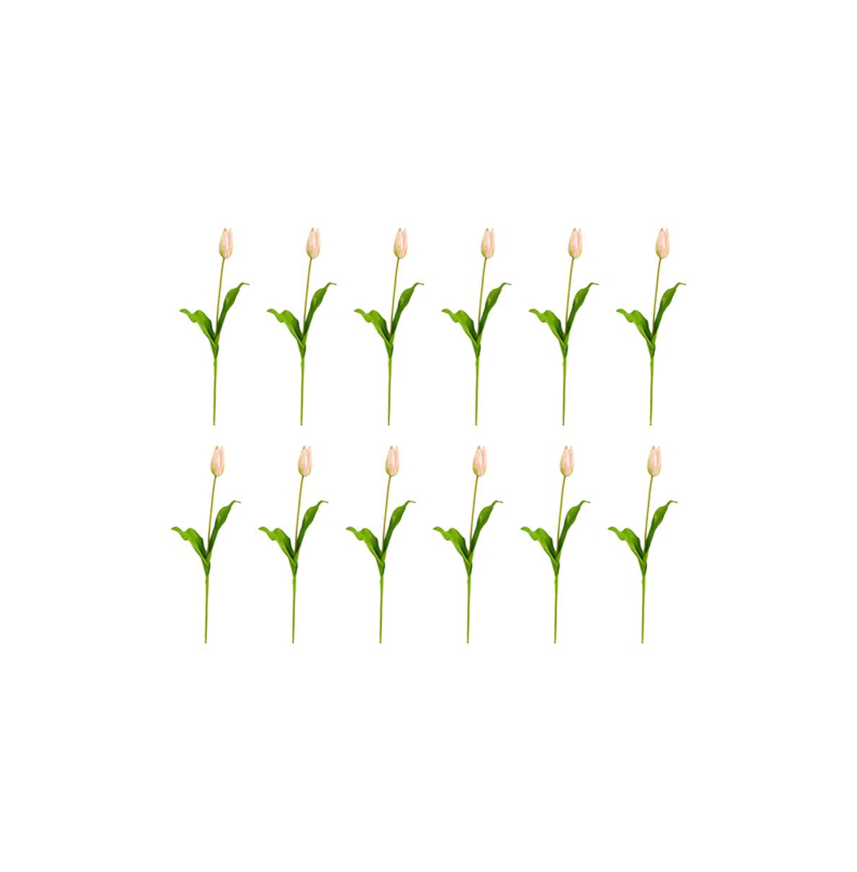 Click here for Slickblue 23 Dutch Tulip Artificial Flowers - Set... prices
