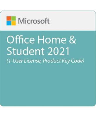 Microsoft 79G-05396 Office Home & Student 2021 Single User License - Macy's